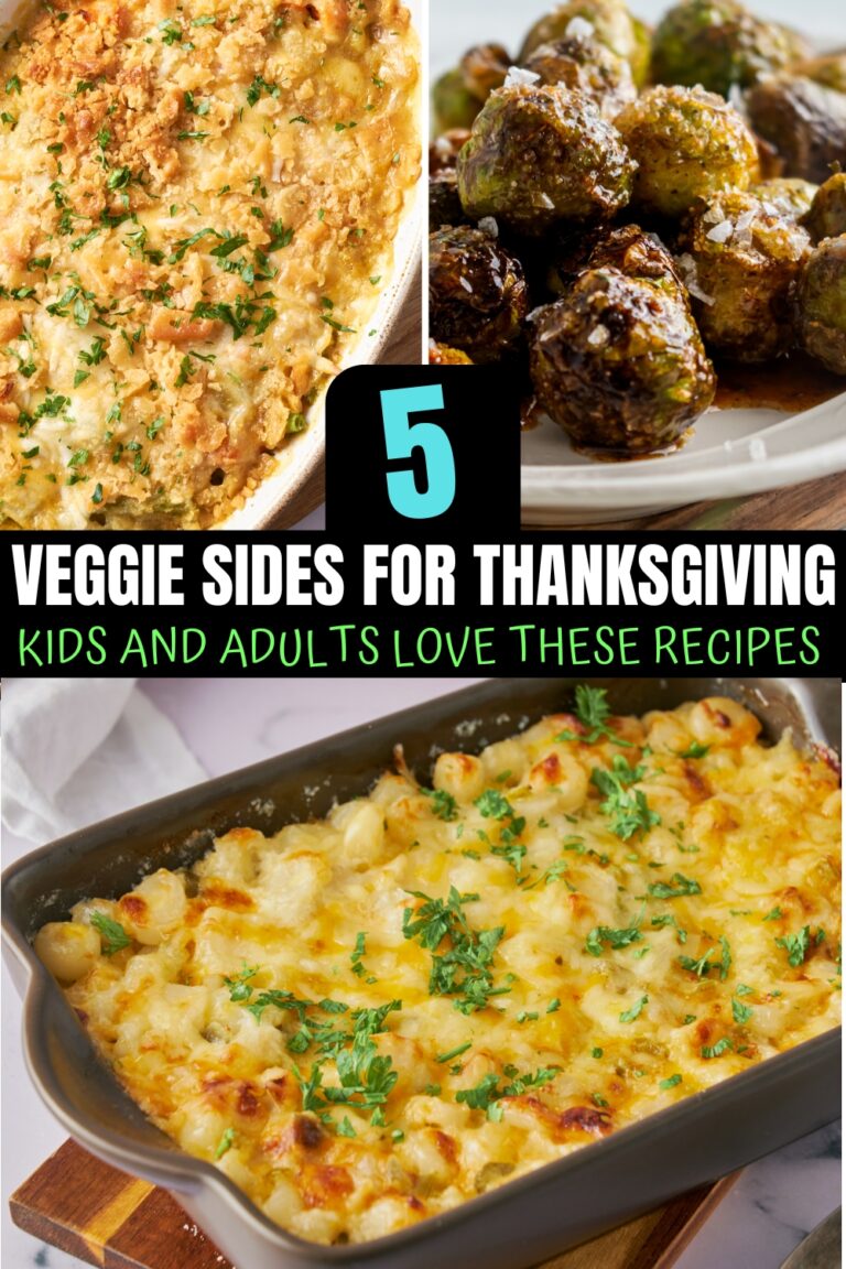 5 Veggie Side Dishes For Thanksgiving (These Are Always a Hit!)