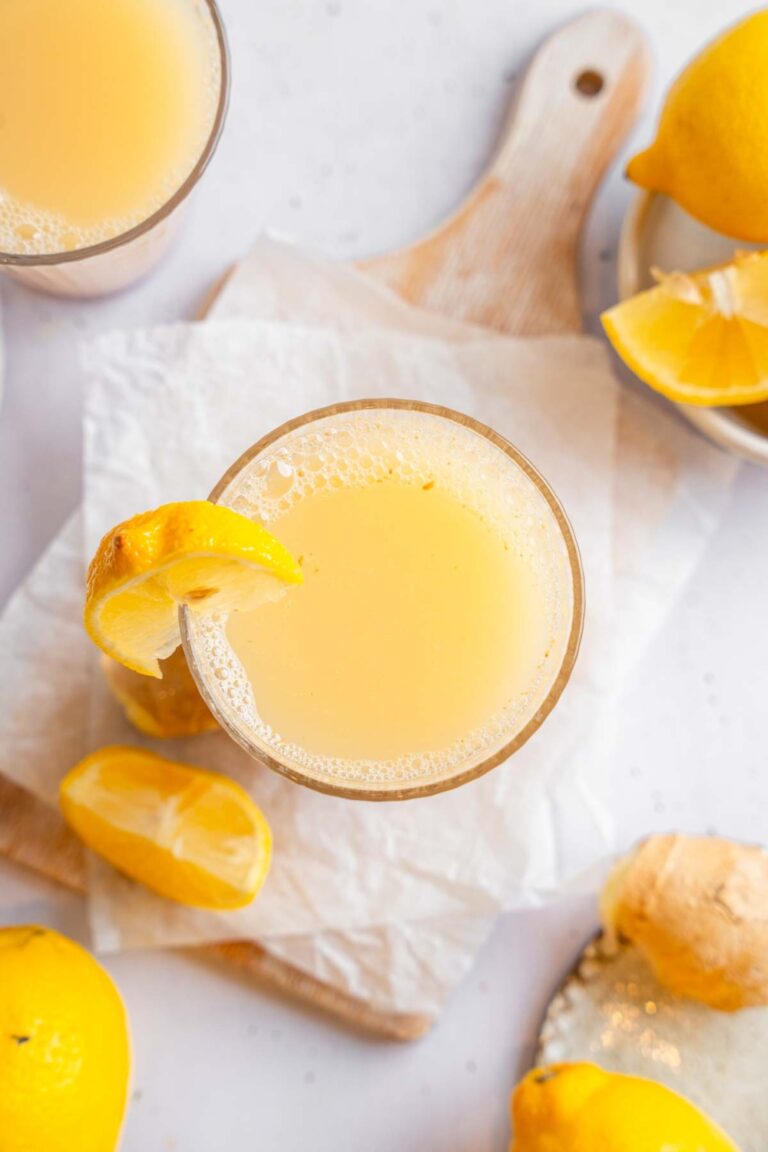 Nonalcoholic Ginger Hot Toddy Recipe