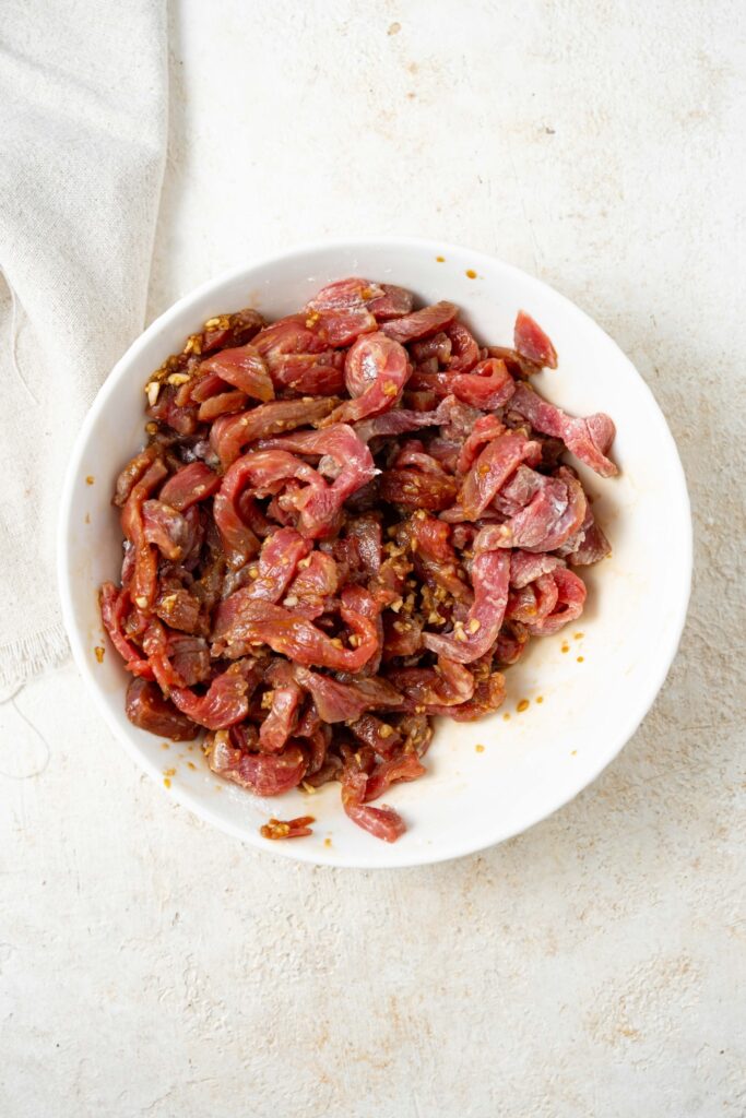 Shaved Steak Stir Fry Recipe (With Asparagus and Rice)