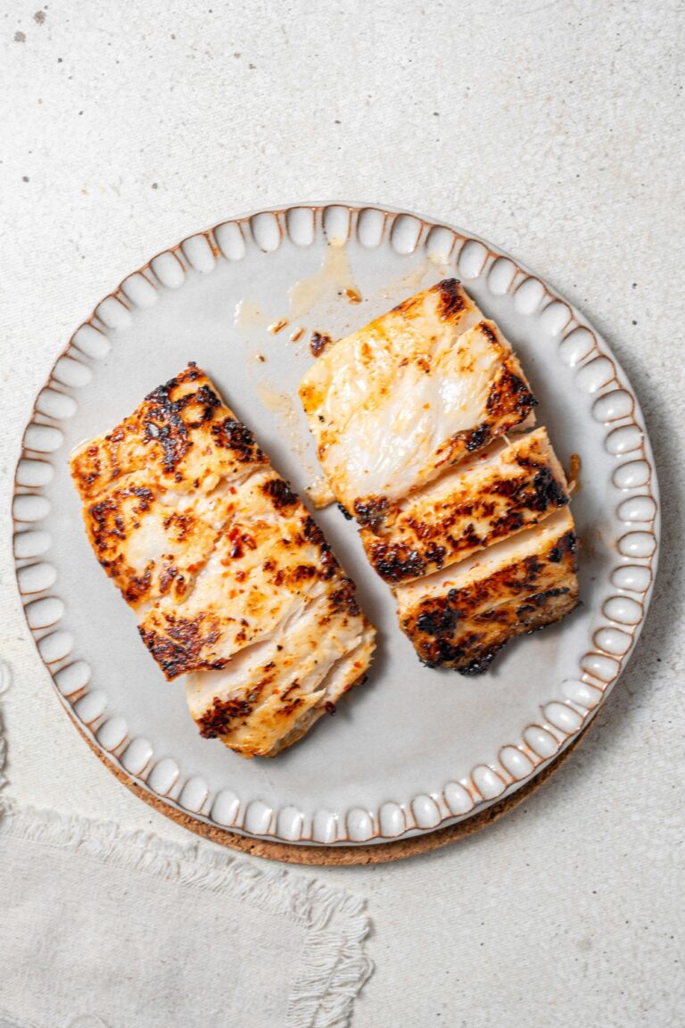 Lemony Garlic Pan Seared Mahi Mahi Recipe