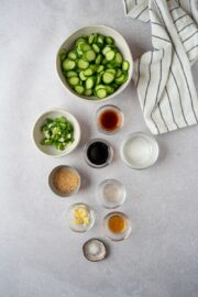 Viral Cucumber Salad (Logan's TikTok Recipe)