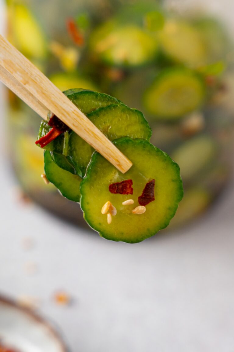 Viral Cucumber Salad (Logan's TikTok Recipe)