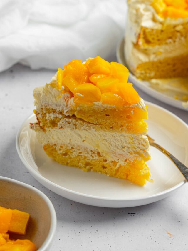 Quick and Easy Mango Cake Recipe - I'm Hungry For That