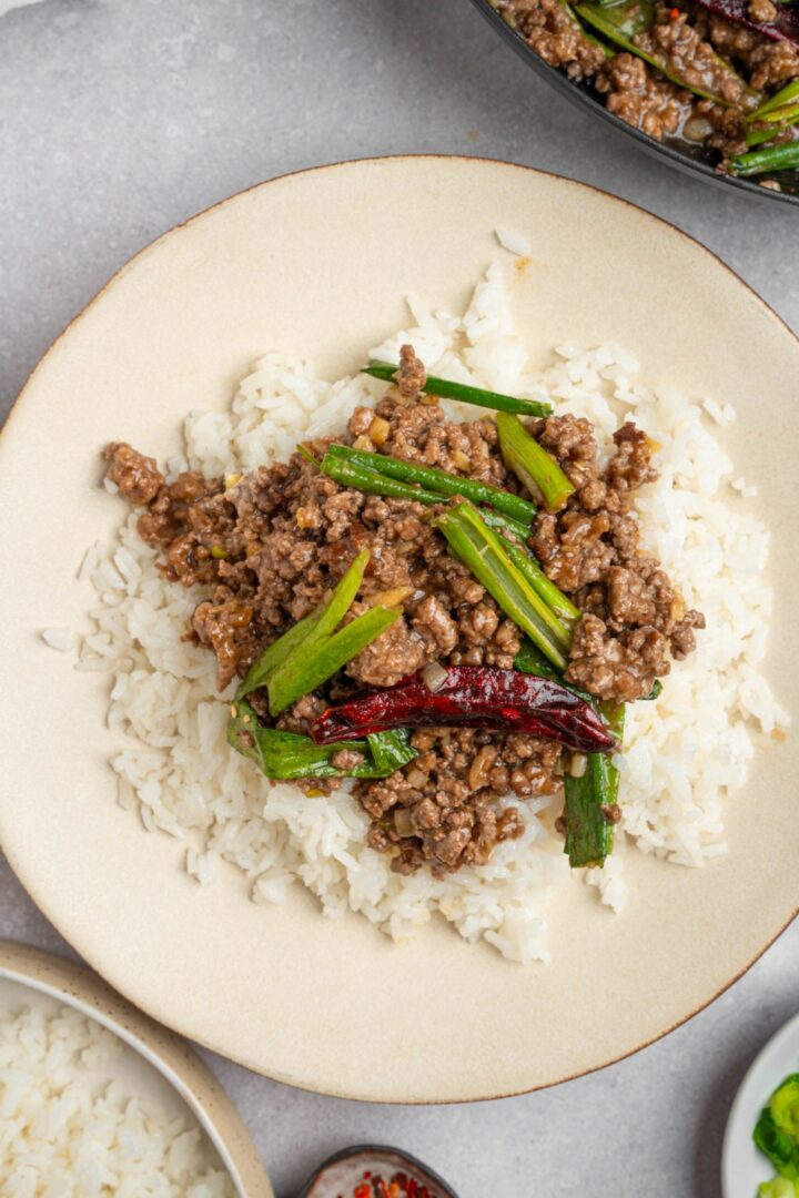 Mongolian Ground Beef
