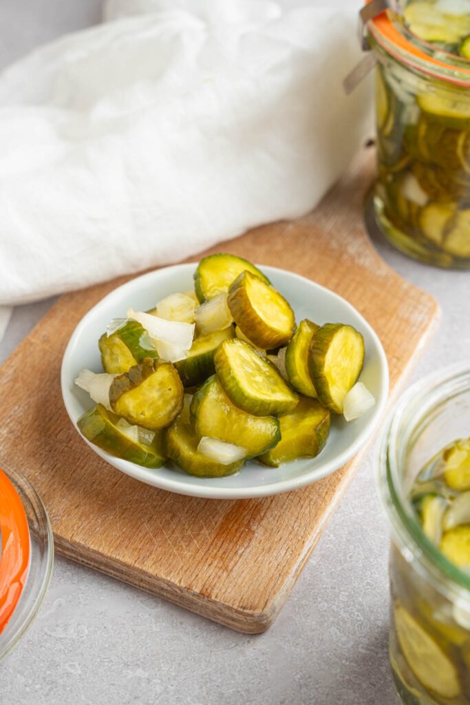 Fast & Easy Homemade Sweet Pickles Recipe