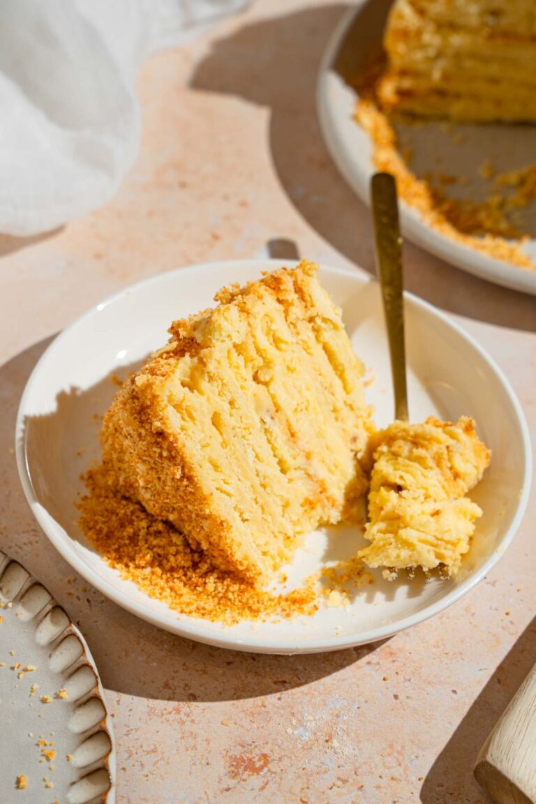 Napoleon Cake Recipe – Flaky French Pastry with Creamy Filling