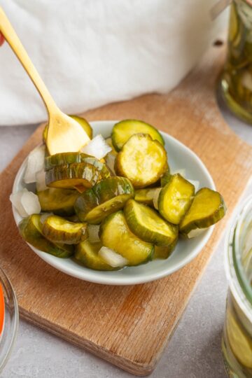Fast & Easy Homemade Sweet Pickles Recipe