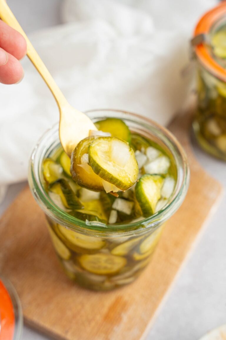 Fast & Easy Homemade Sweet Pickles Recipe
