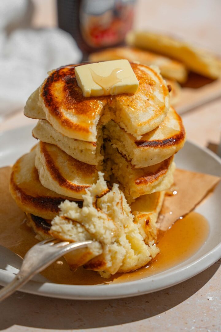 Crispy Pancakes (Crispy Edge Pancakes with Fluffy Center)