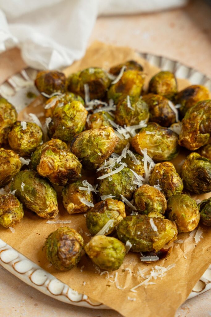 Roasted Frozen Brussel Sprouts (Extra Crispy in the Oven)