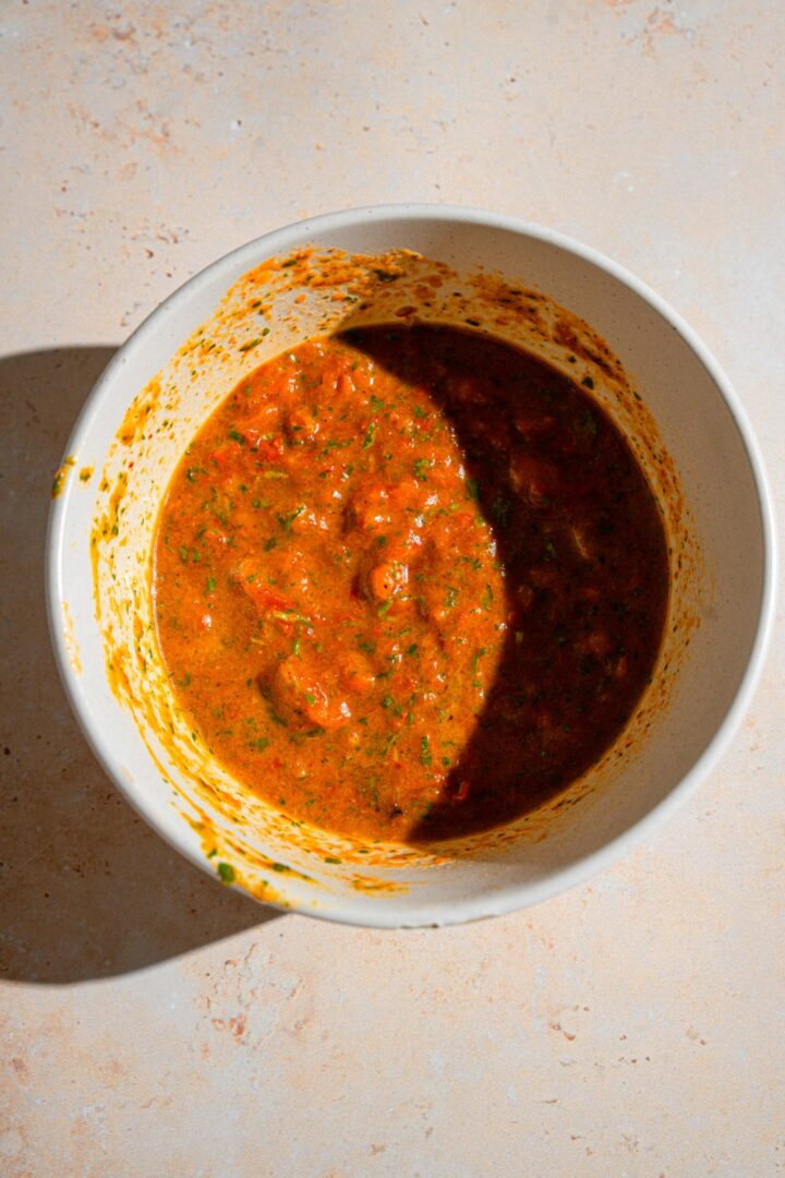 Chipotle Red Chimichurri Sauce (Copycat Recipe)