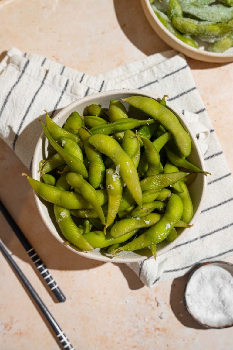 Frozen Edamame Recipe (How to Cook Edamame in 5 Minutes)