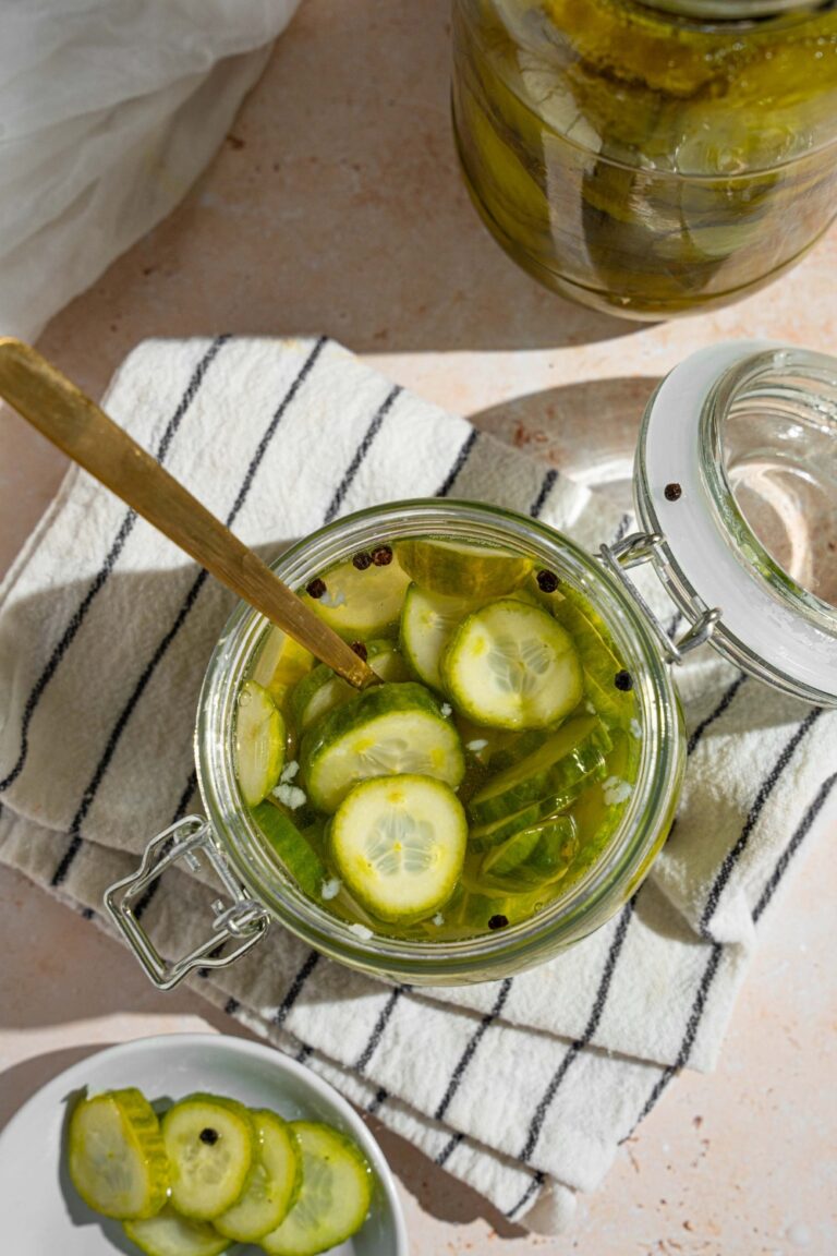 Quick Pickle Recipe (Easy 30-Minute Refrigerator Pickles)