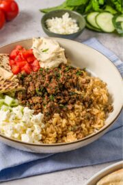 Ground Lamb Bowls (Easy Mediterranean Ground Lamb Recipe)