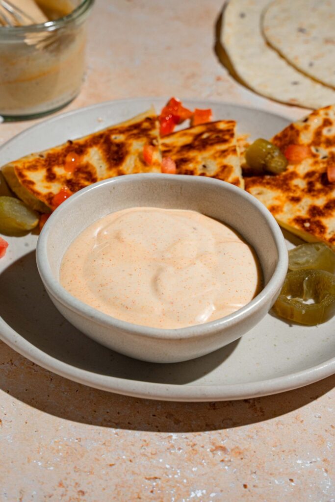Copycat Taco Bell Quesadilla Sauce Creamy Jalapeño Sauce