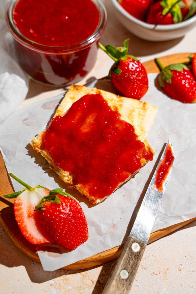 Christmas Jam Recipe (Strawberry Cranberry Holiday Jam)