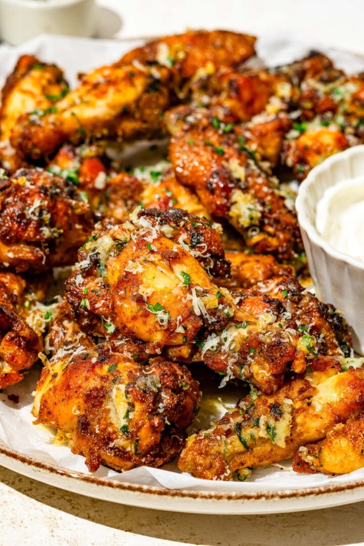 Garlic Parmesan Wings (Wingstop Copycat Recipe)