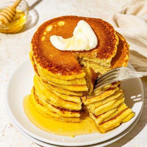 Cornmeal Pancakes (Extra Fluffy Pancake Recipe)