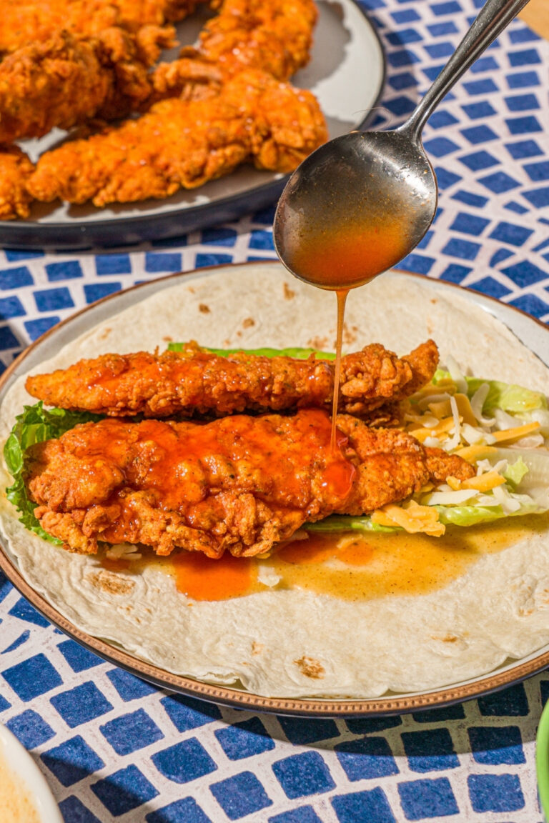 Crispy Chicken Wraps (Flavor-Packed Chicken Tender Wraps)