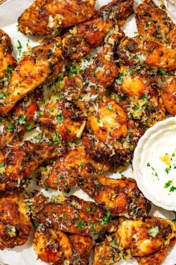 Garlic Parmesan Wings (Wingstop Copycat Recipe)