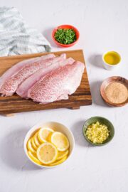 Baked Red Snapper (Creole Lemon Garlic Snapper)