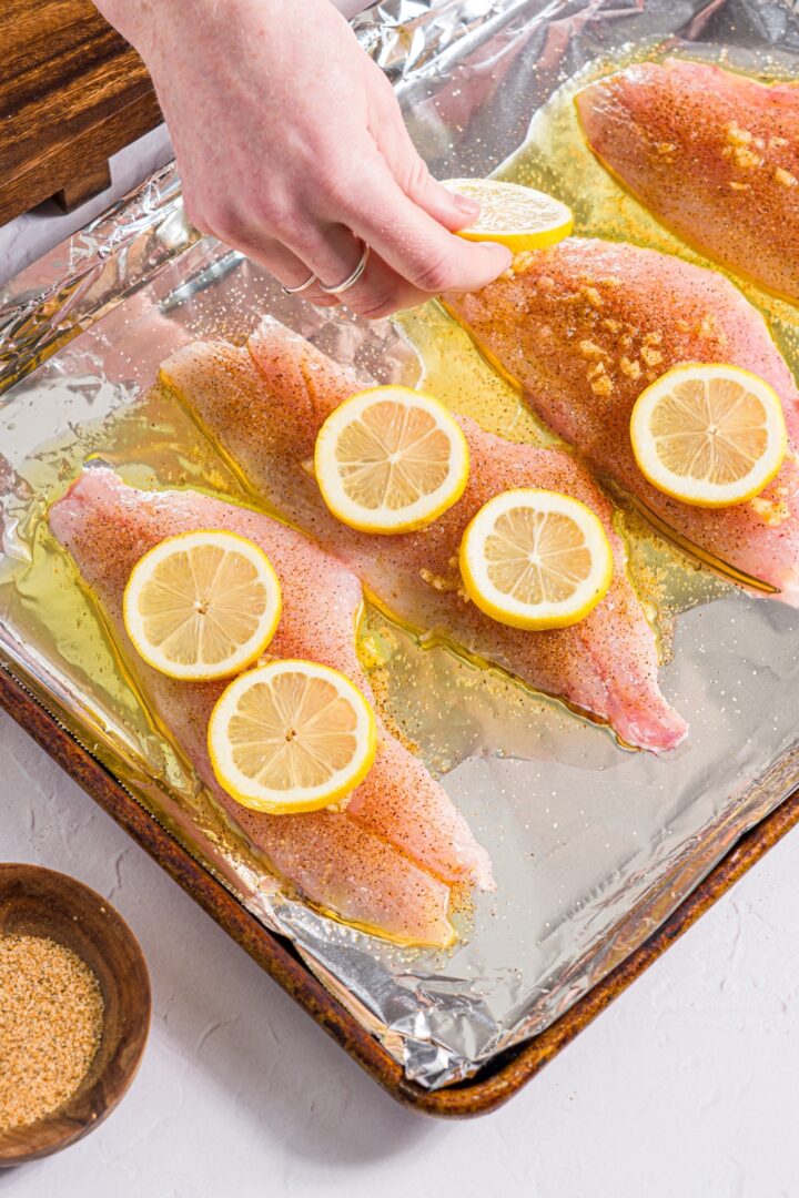 Baked Red Snapper (Creole Lemon Garlic Snapper)